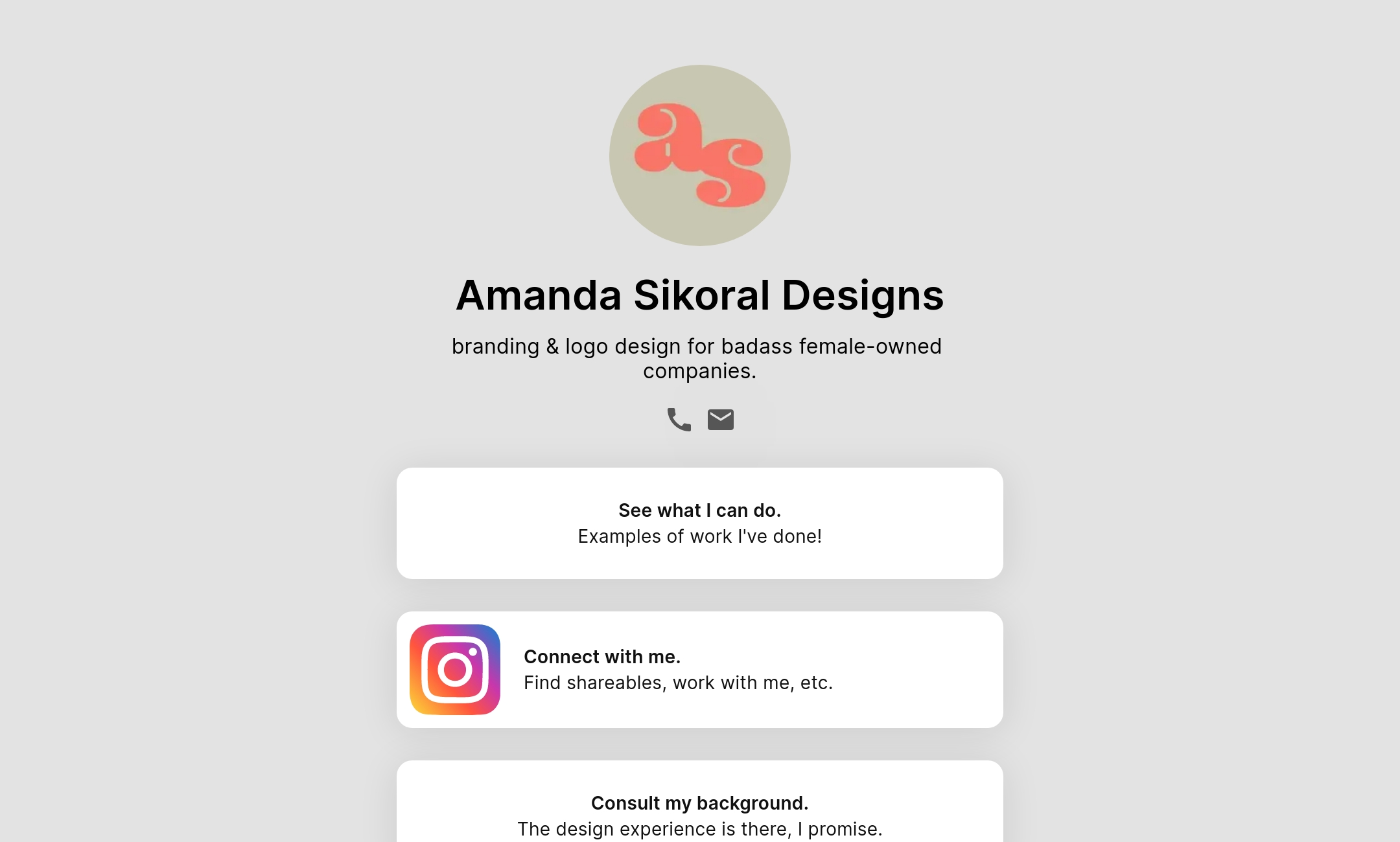Amanda Sikoral Designs' Flowpage