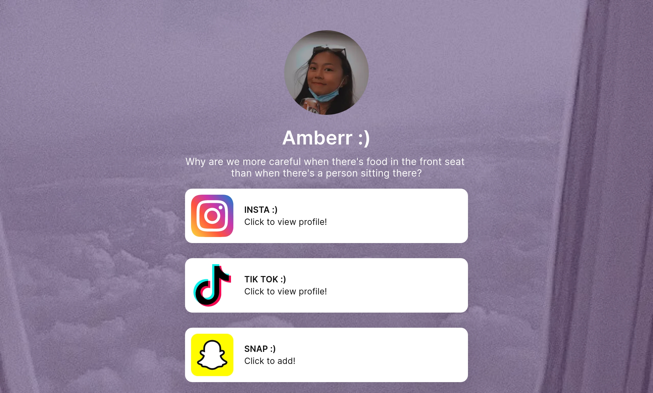Amberr :)'s Flowpage