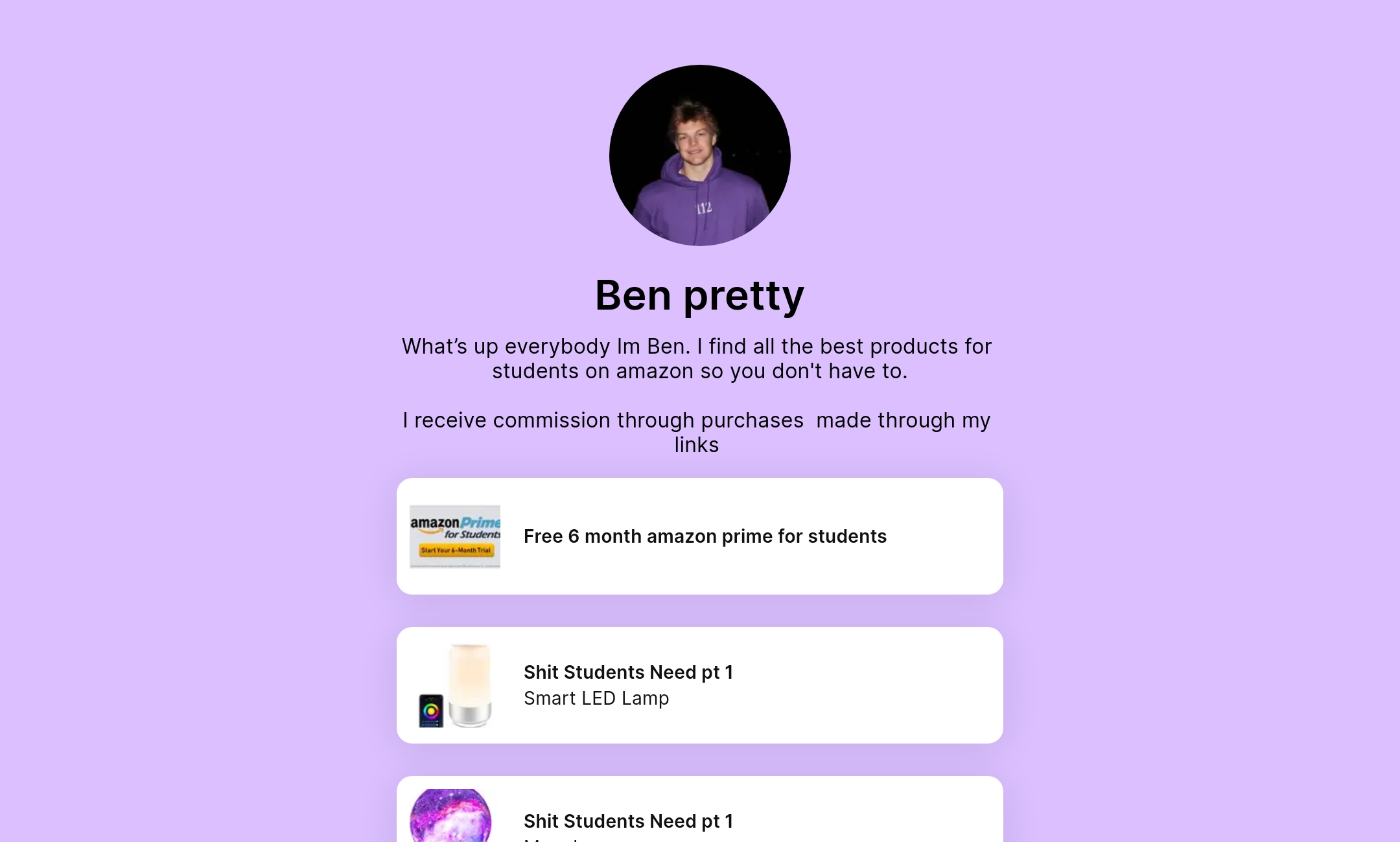 Ben pretty's Flowpage