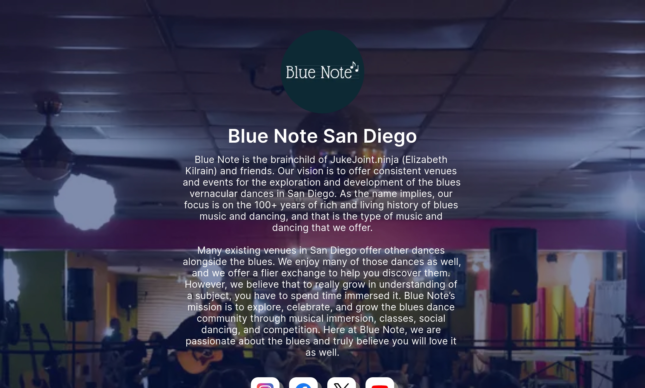 Blue Note San Diego's Flowpage