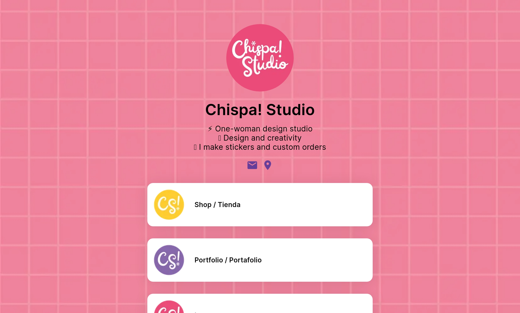 Chispa! Studio's Flowpage