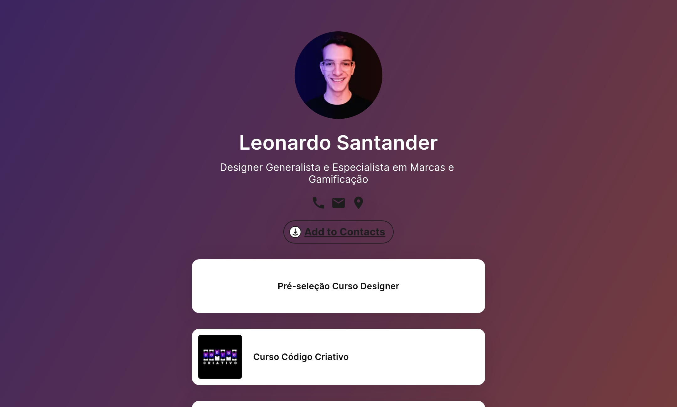 Leonardo Santander's Flowpage