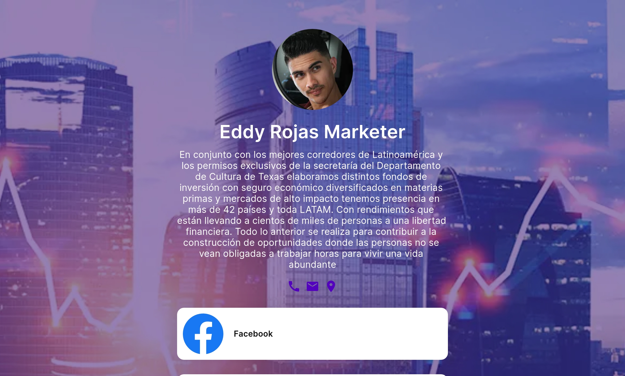 Eddy Rojas Marketer's Flowpage