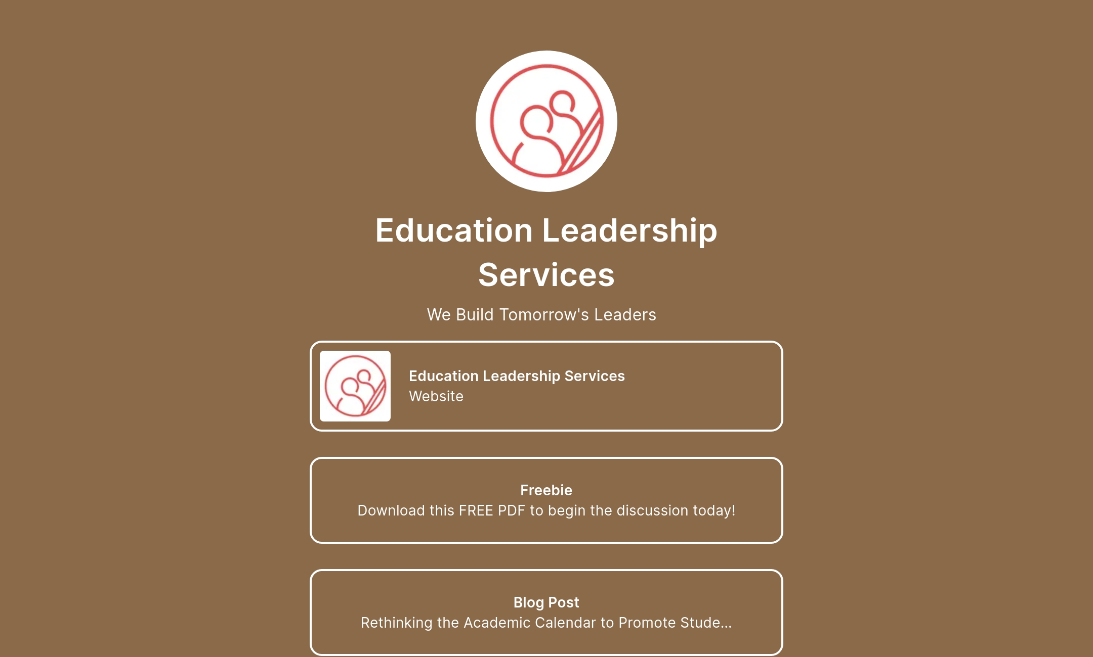Education Leadership Services' Flowpage