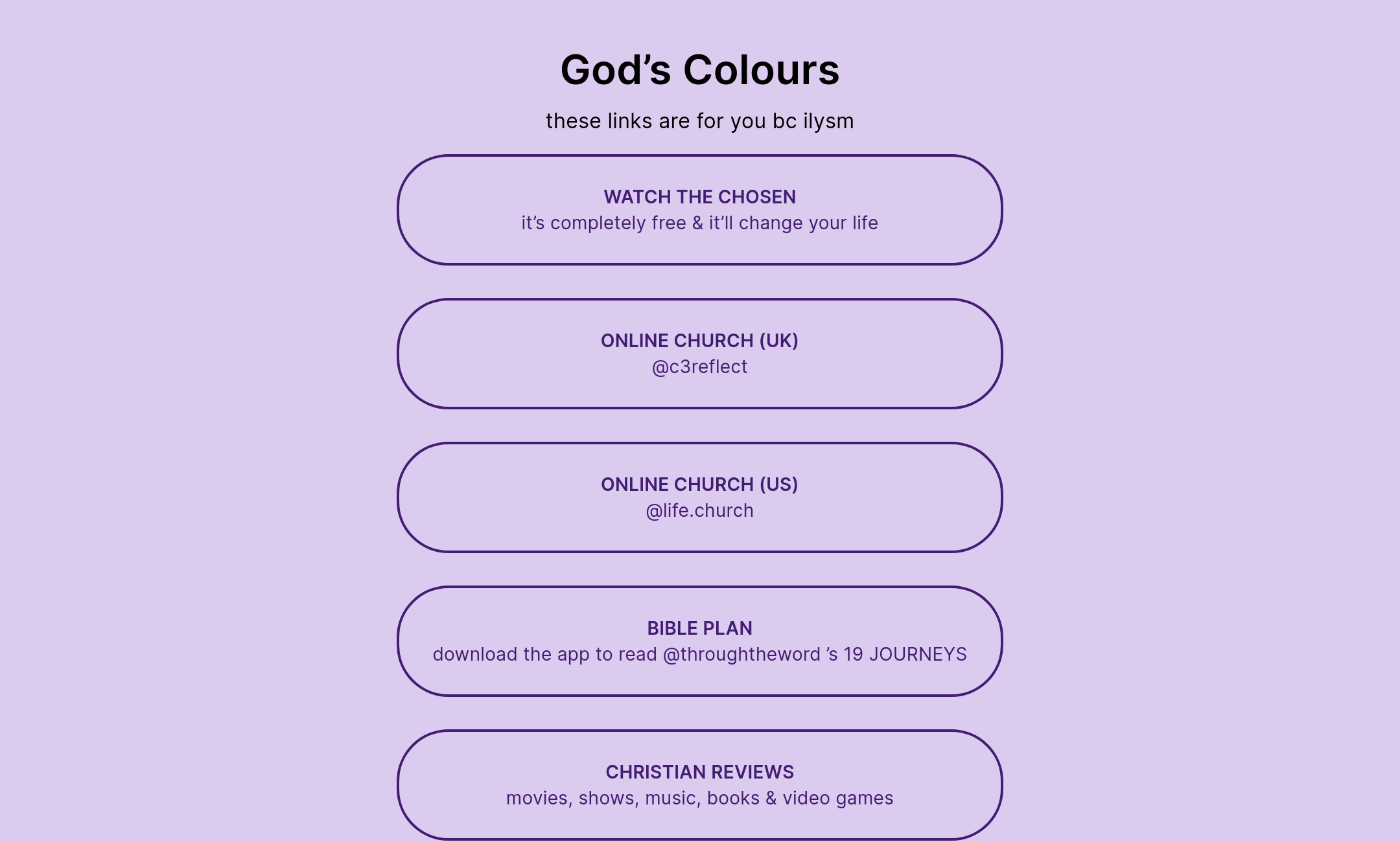God’s Colours' Flowpage