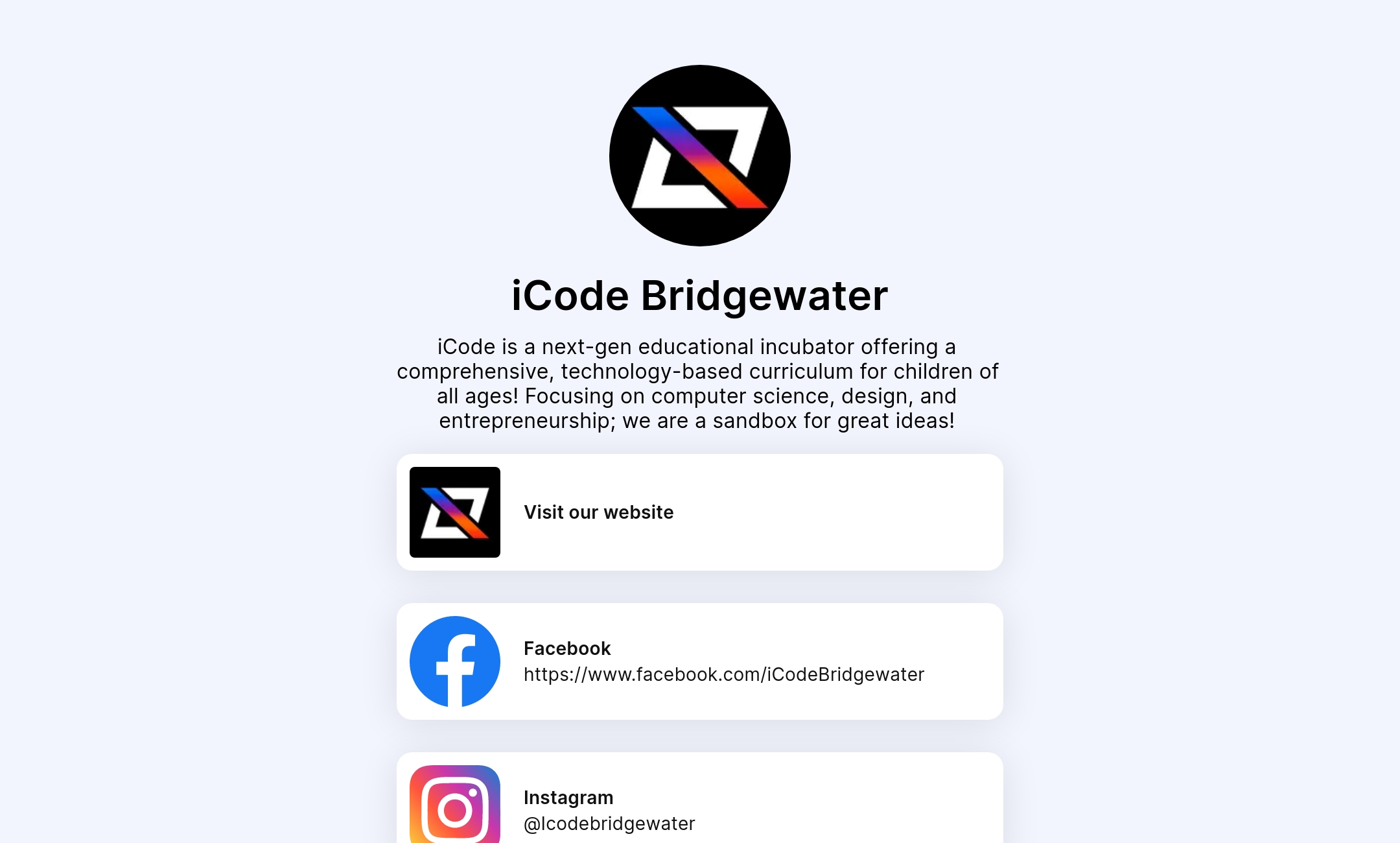 iCode Bridgewater 's Flowpage