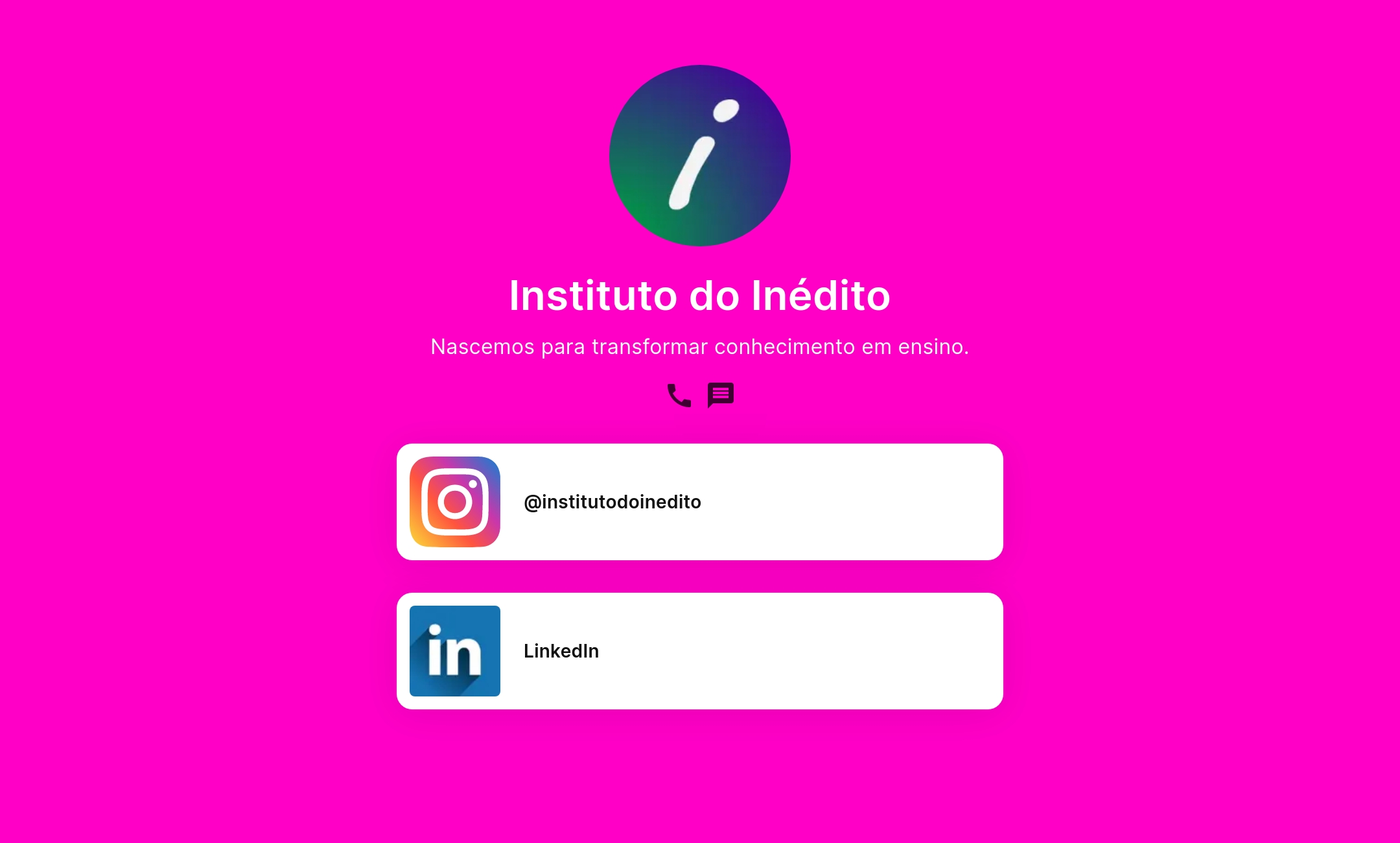 Instituto do Inédito's Flowpage