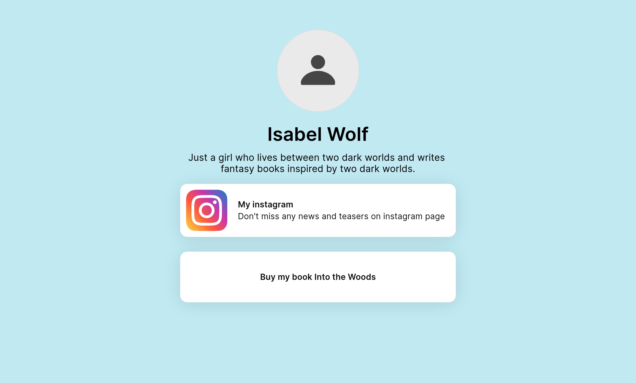 Isabel Wolf's Flowpage