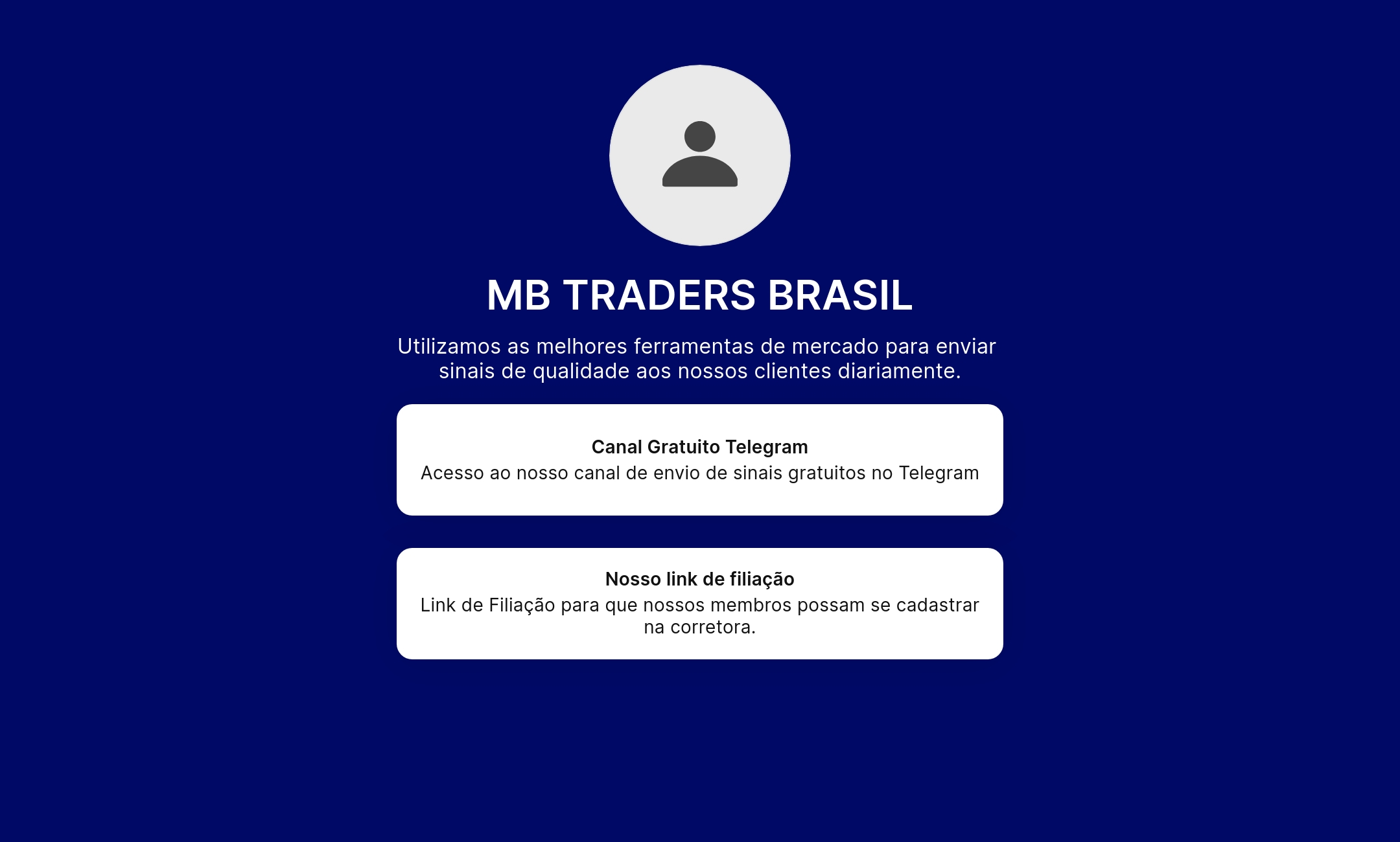 MB TRADERS BRASIL's Flowpage