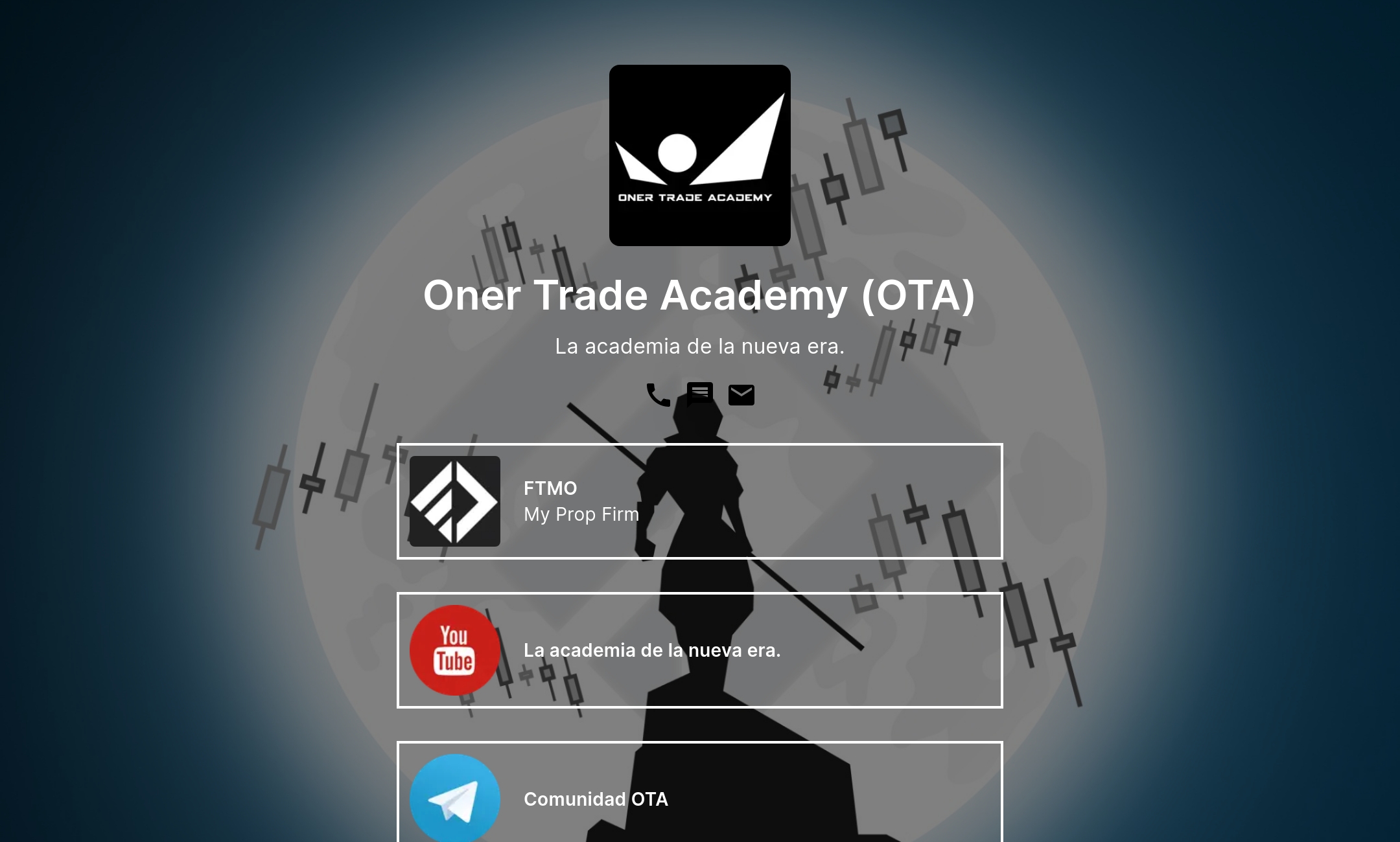 ONER TRADE ACADEMY's Flowpage