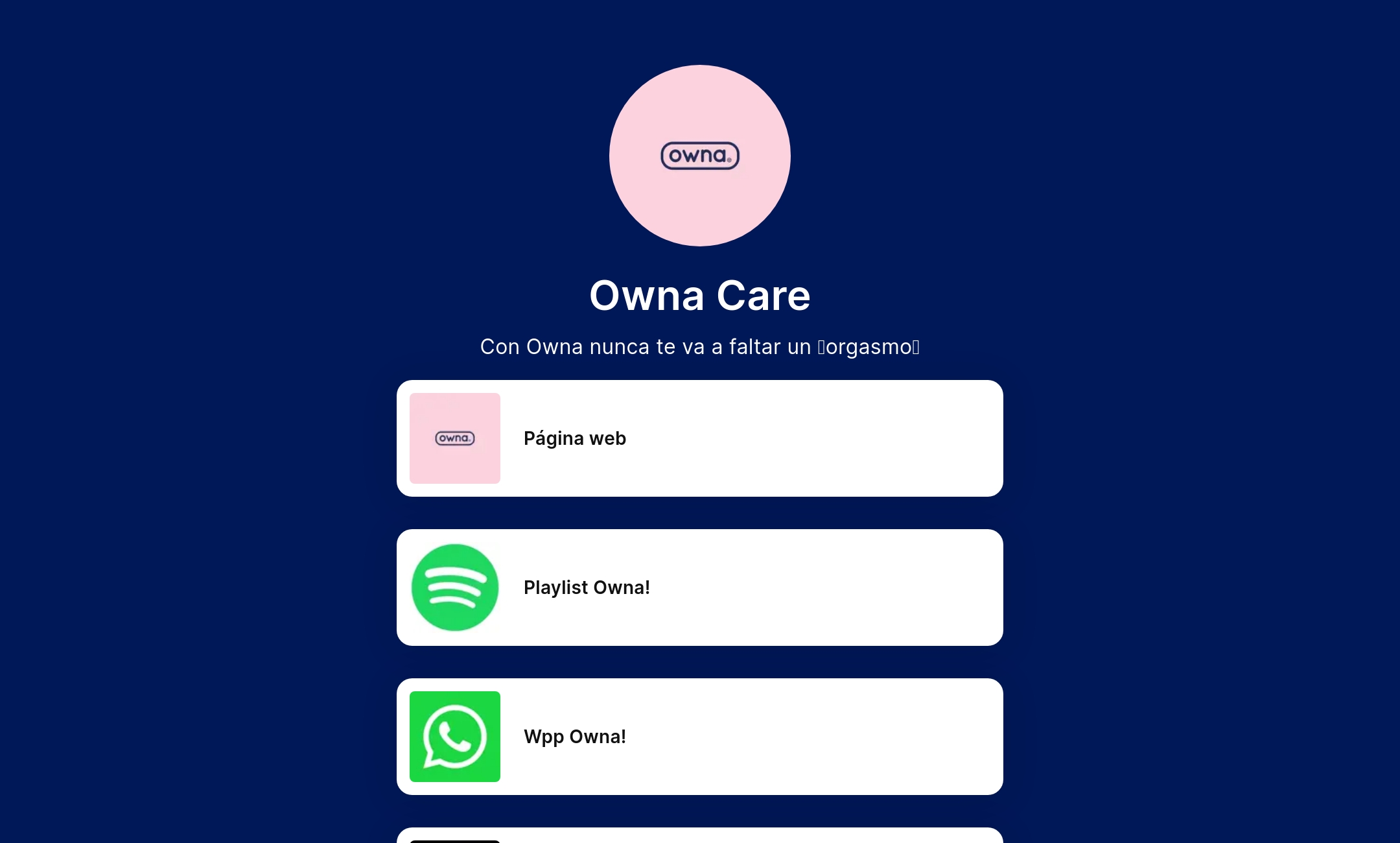 Owna Care's Flowpage