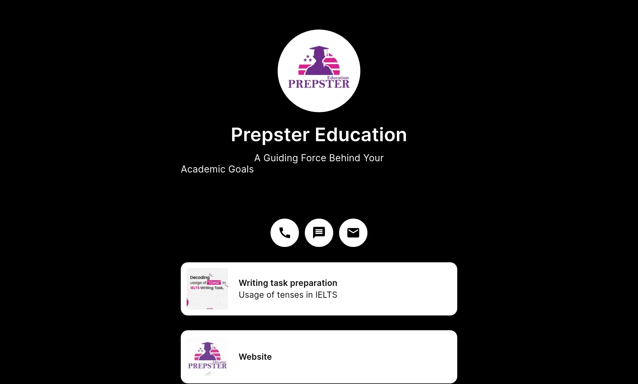 Prepster Education's Flowpage