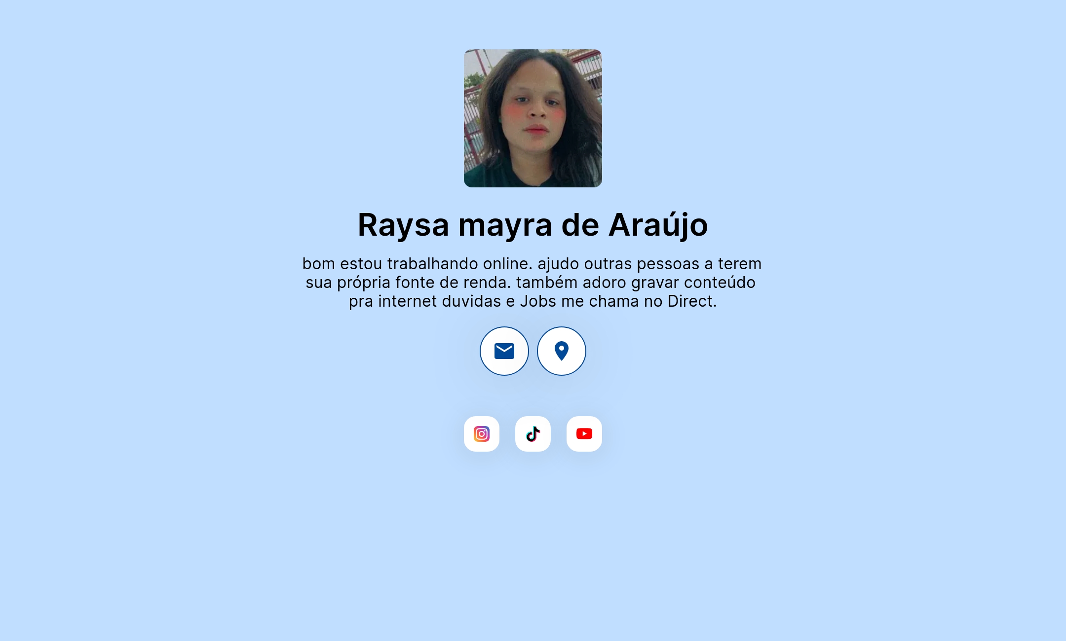 Raysa mayra de Araújo 's Flowpage