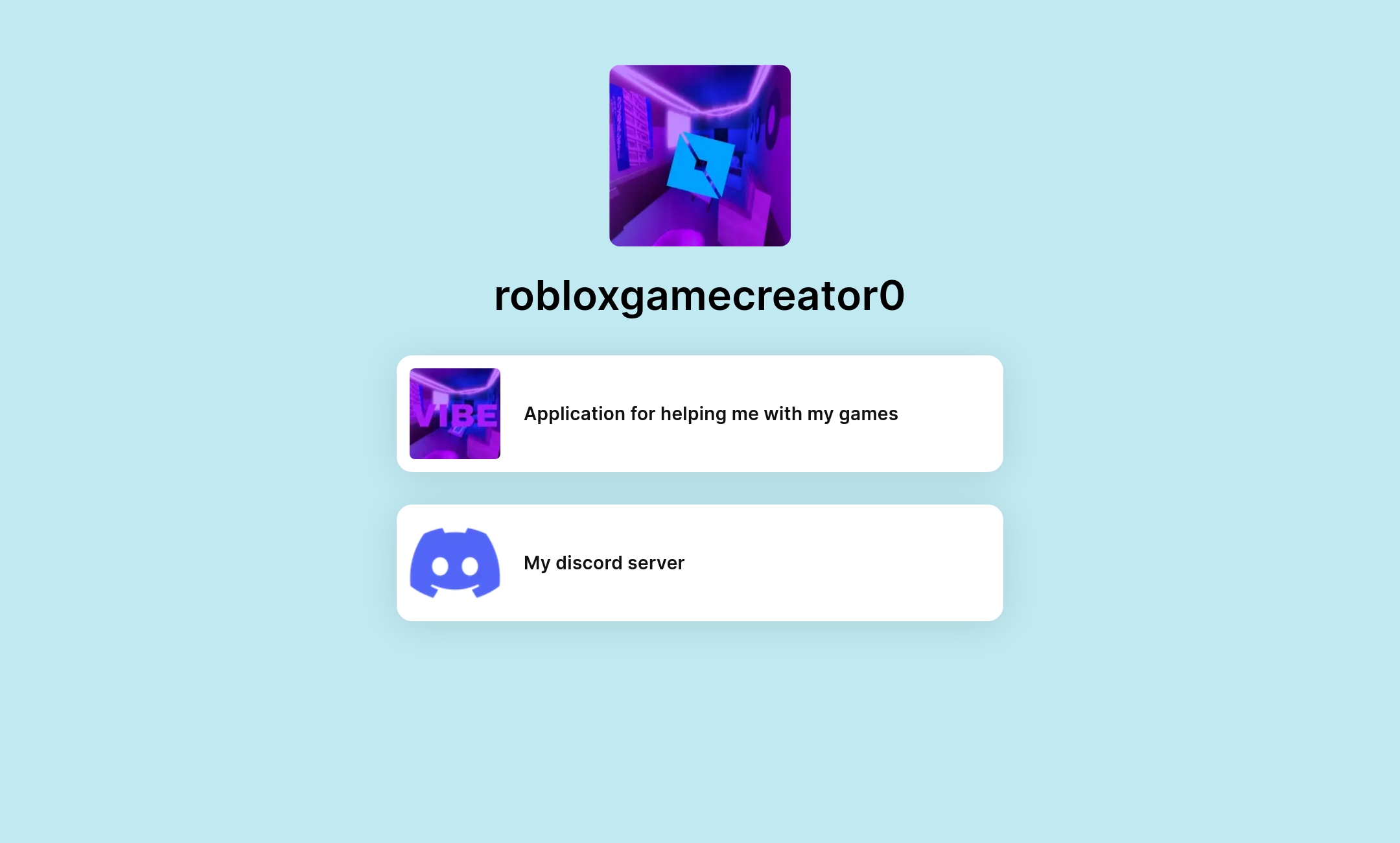 robloxgamecreator0's Flowpage