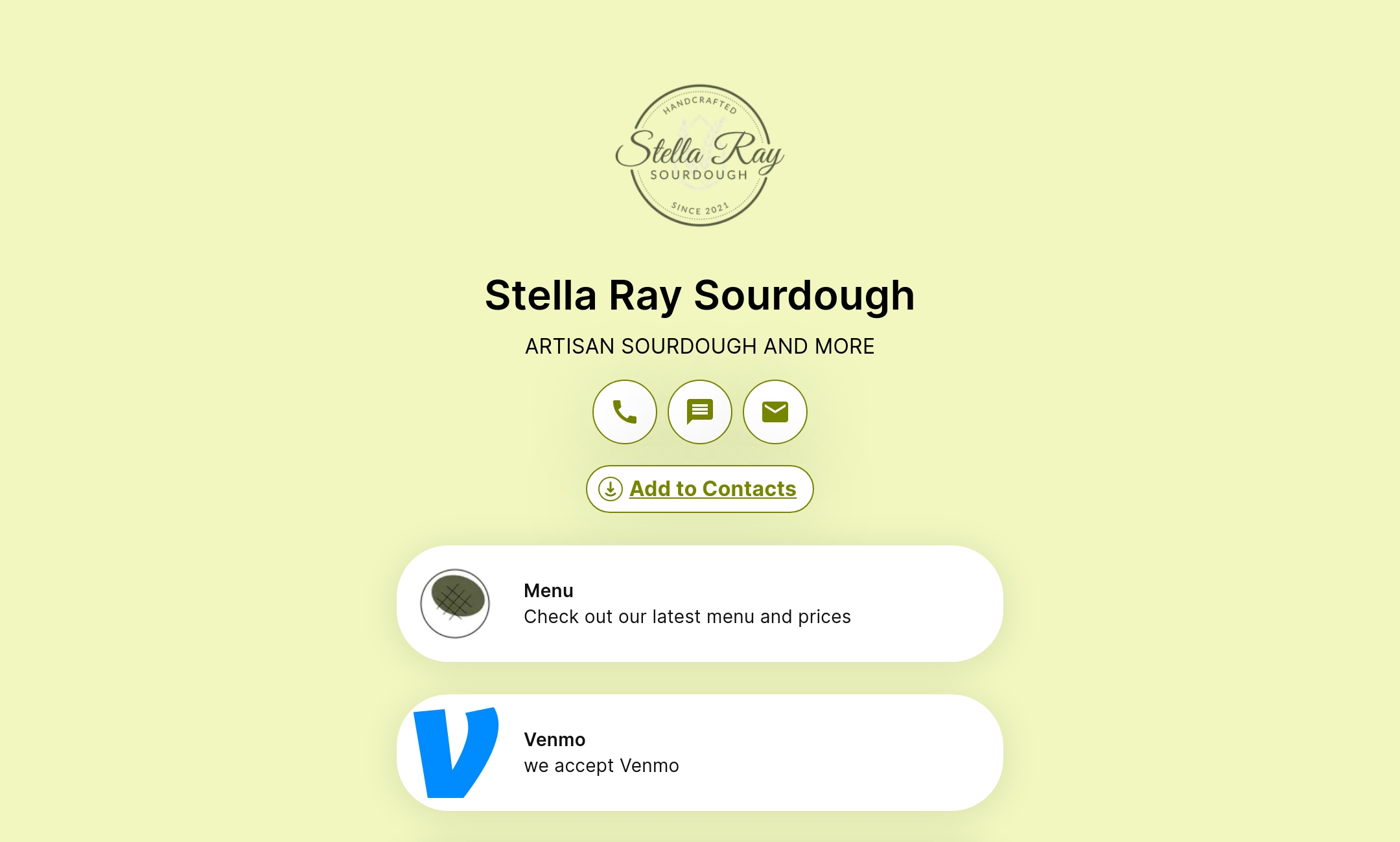 Stella Ray Sourdough's Flowpage