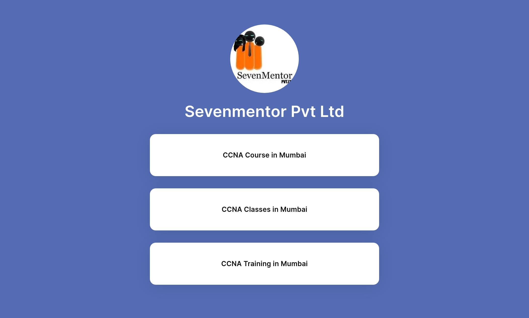 Sevenmentor Pvt Ltd's Flowpage Sevenmentor Pvt Ltd's Flowpage